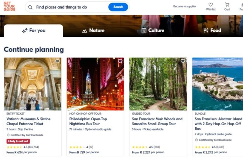 Best Tour Website Designs: Our 13 Top Picks - Travel Tractions